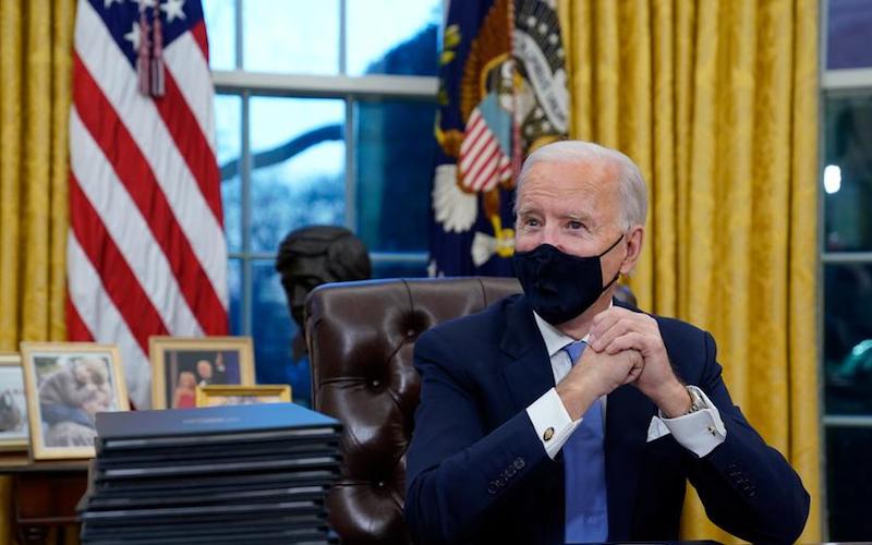 30 executive orders signed by President Joe Biden in three days - The ...