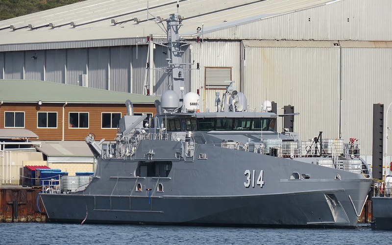 Australia launches NUSHIP Arafura-class offshore patrol vessel - The World Insider