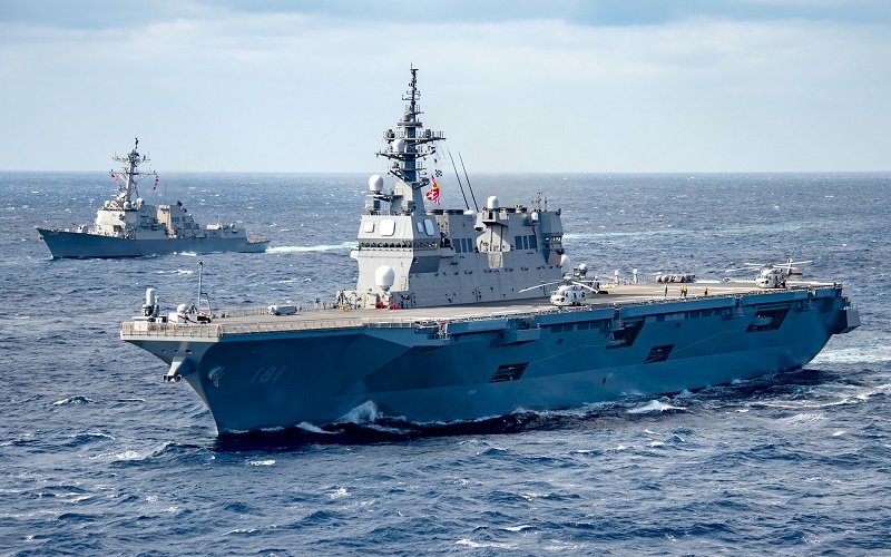 US, Japan conduct naval drills to protect free and open Indo-Pacific ...