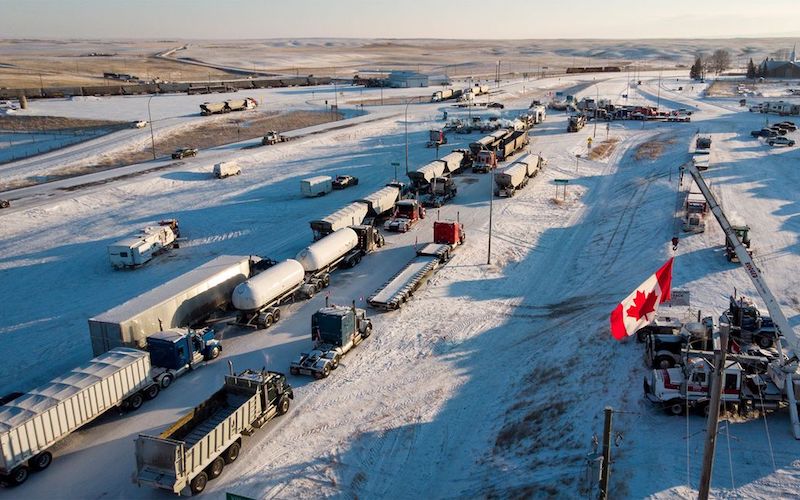 US-Canada key border crossing reopens after six-day blockade - The ...