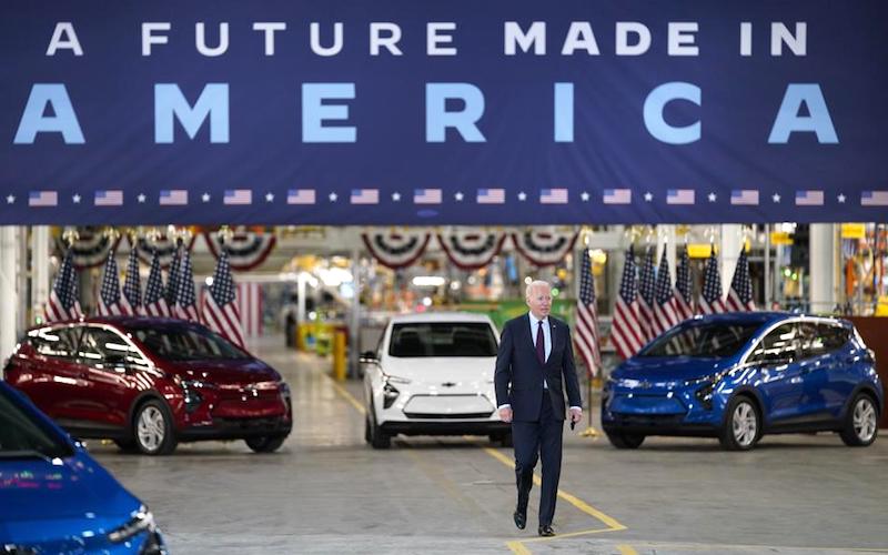 Biden approves network of 500,000 EV charging stations across 35 states ...