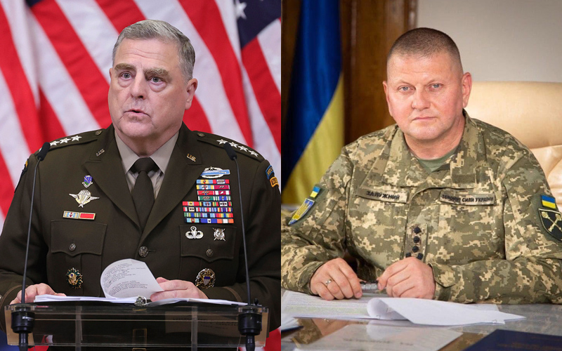 US and Ukraine military chiefs meet in Poland for their first meeting ...