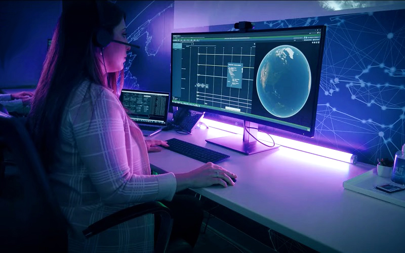 US defense firm launches futuristic satellite operations center test ...