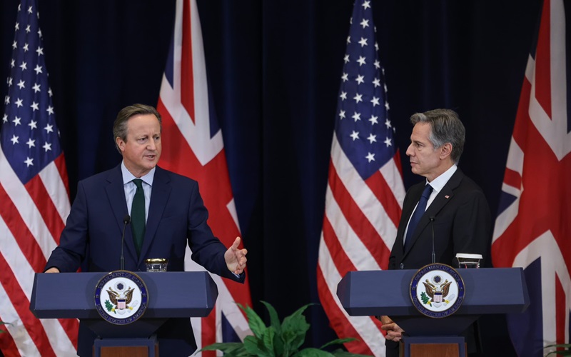 Blinken and Cameron discuss Ukraine war, Middle East crisis, and ...